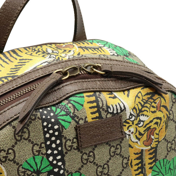 Gucci | Bags | Gucci Gg Supreme Bengal Sherry Line Backpack Rucksack ...